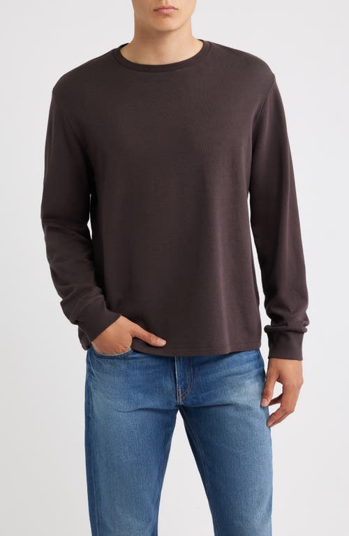 FRAME Duo Fold Long Sleeve Cotton T-Shirt
